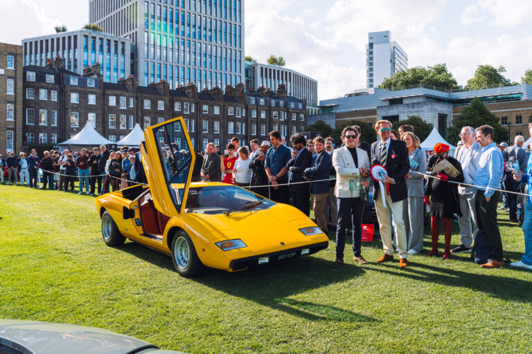 London Concours Crowns Iconic Lamborghini Countach LP400 Periscopio as ...